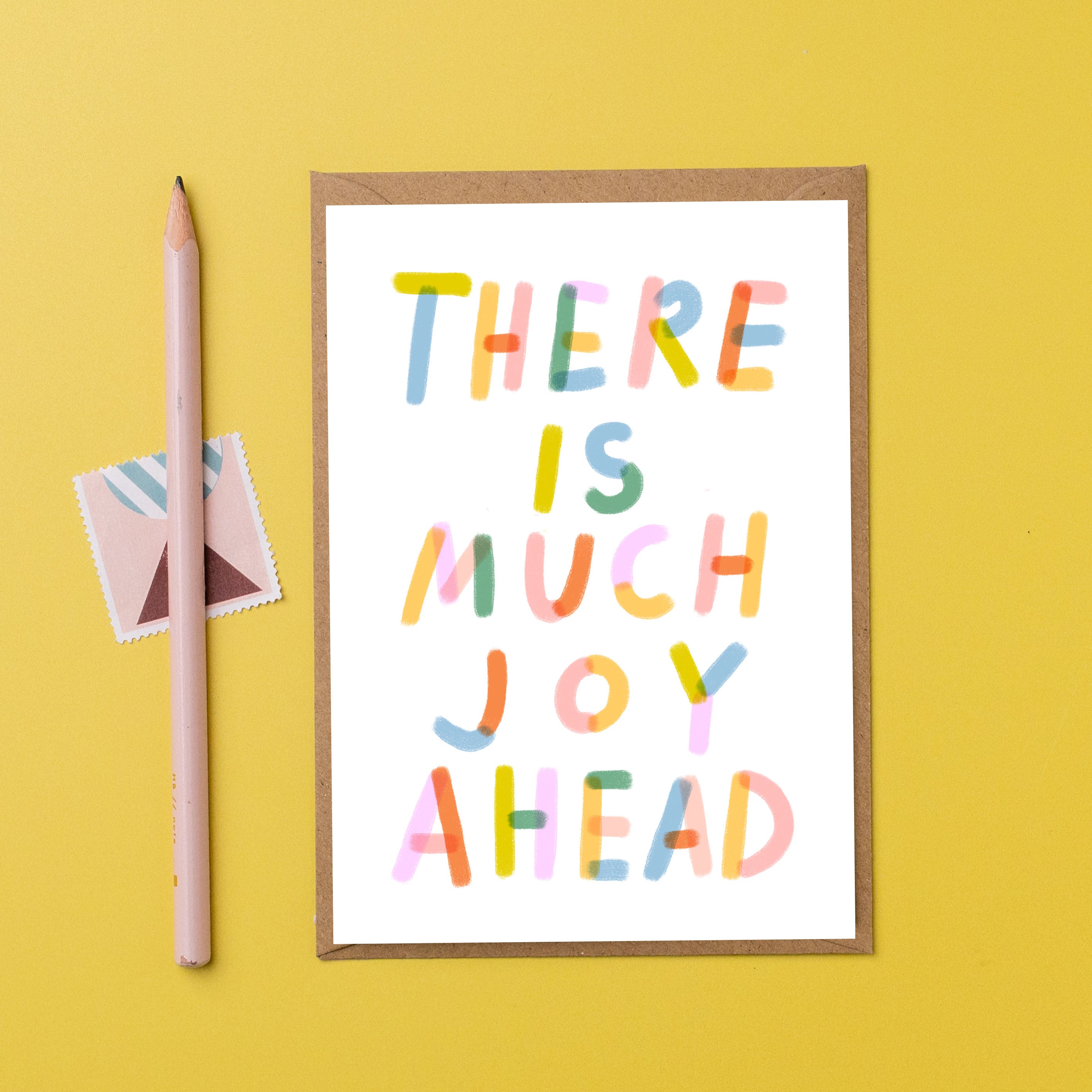 There is much joy ahead card. – Letterbox Lane